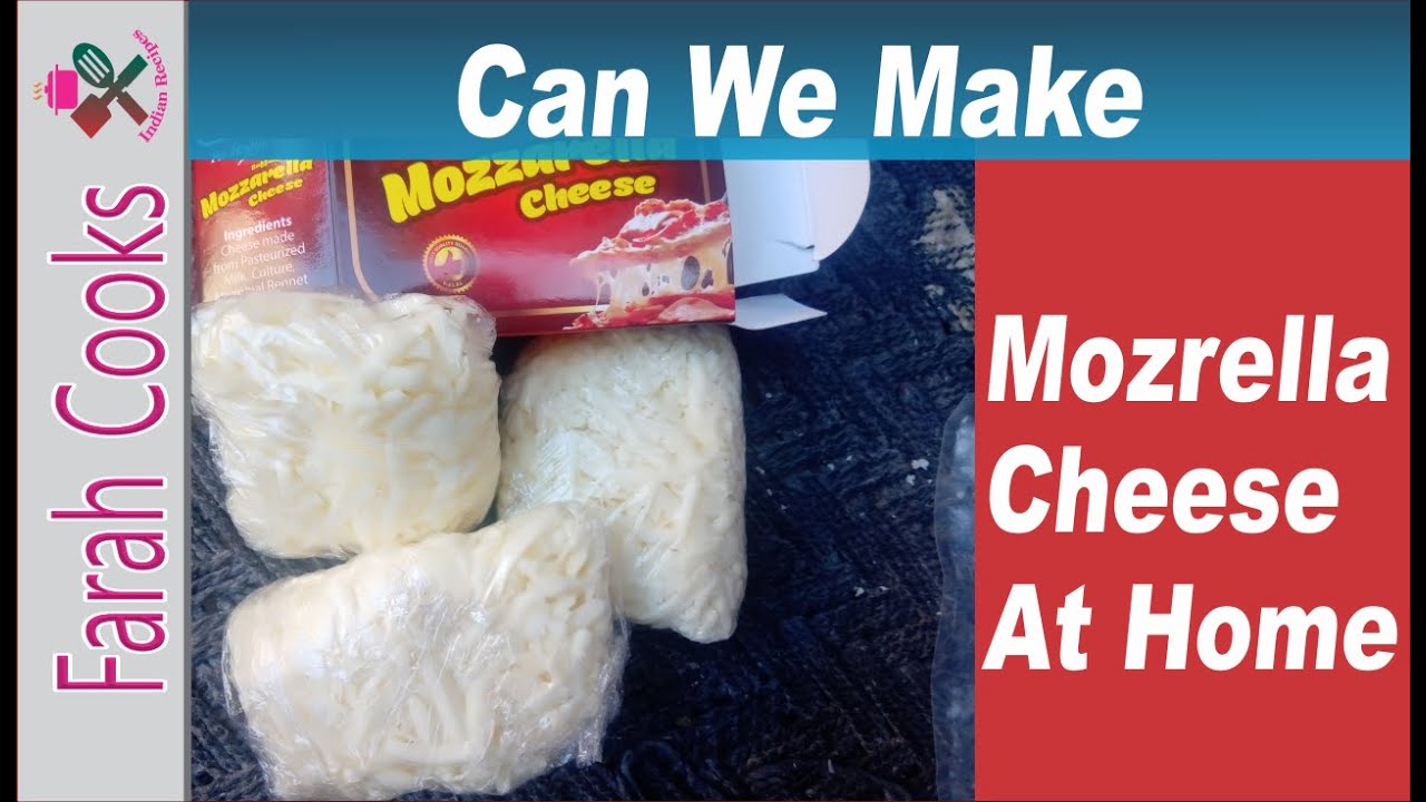 Homemade Mozrella Cheese-How To Make Mozrella Cheese-Cooking Hacks ...