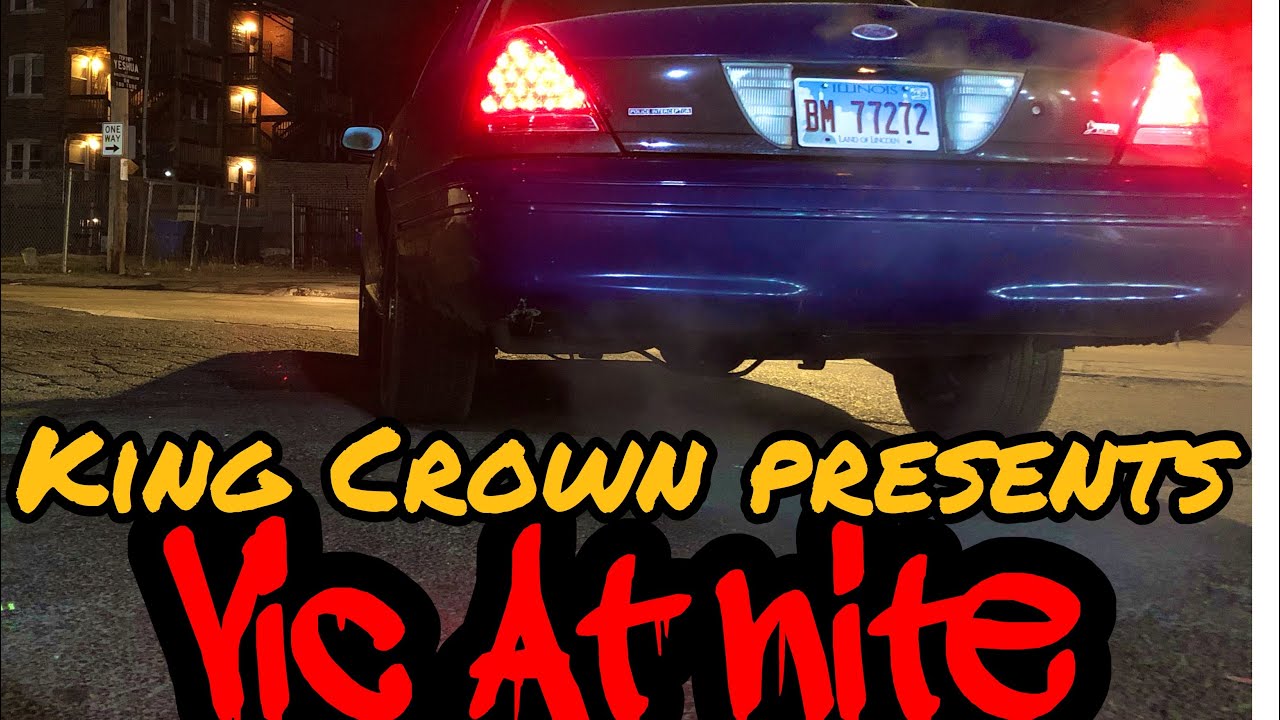 2011 CROWN VICTORIA CHICAGO NIGHT RIDE ALONG vic at night vic at nite ...