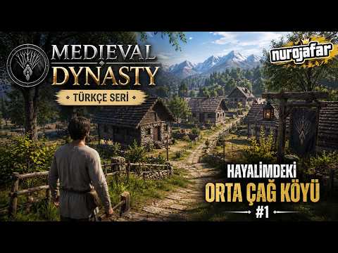 HAYALİMDEKİ ORTA ÇAĞ KÖYÜNÜ KURUYORUM! | Medieval Dynasty #1