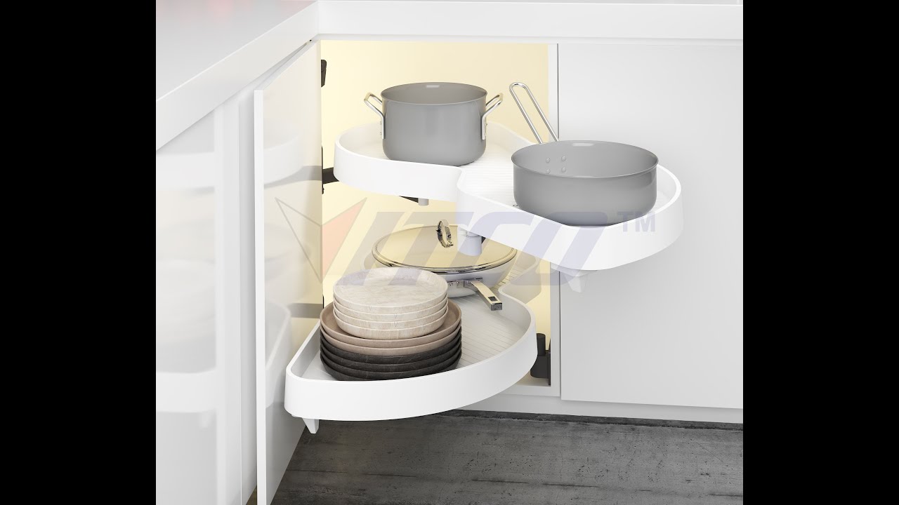 Tutorial Pemasangan VITCO™ Kitchen Series - Swivel Basket White SC ...