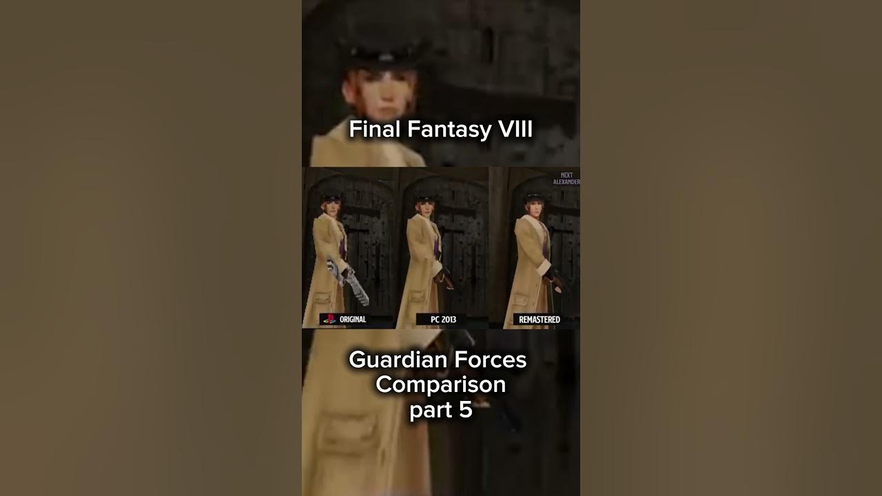 Final Fantasy VIII Guardian Forces Comparison part 5 #finalfantasytiktok #finalfantasy #ffviii # ...