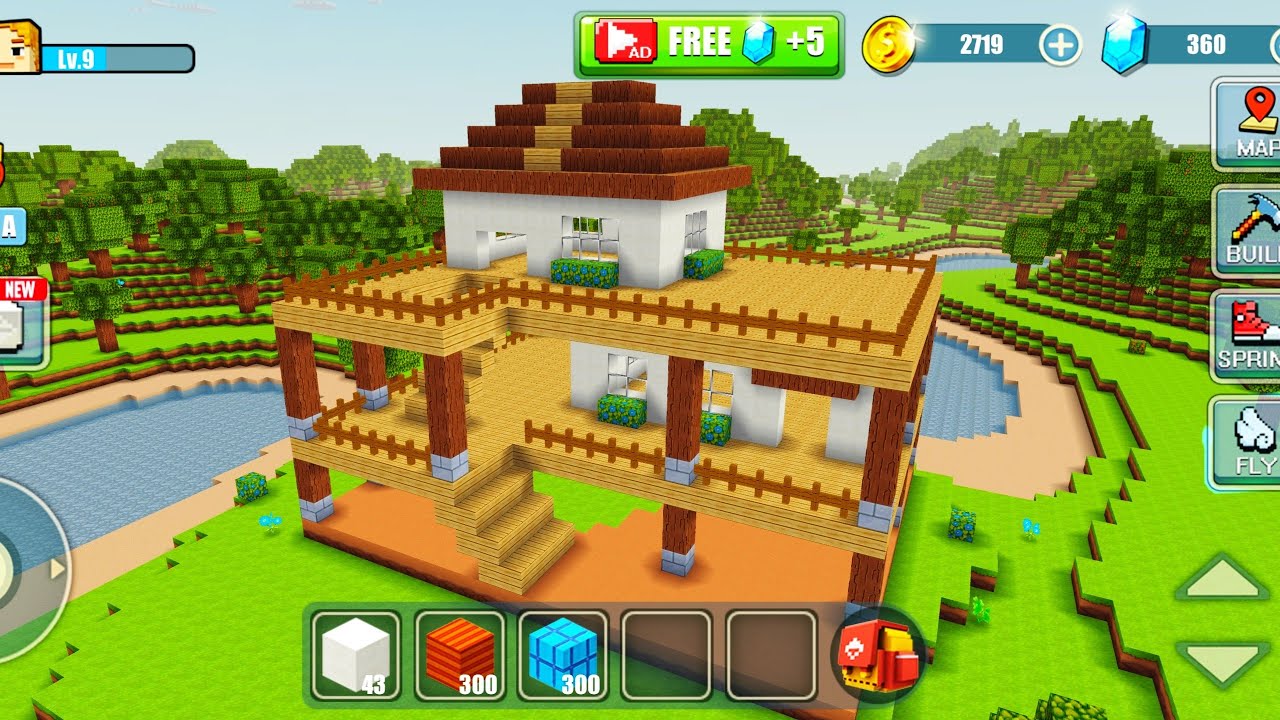 World Building Craft Gameplay #28 | Holiday House 🏠 - YouTube