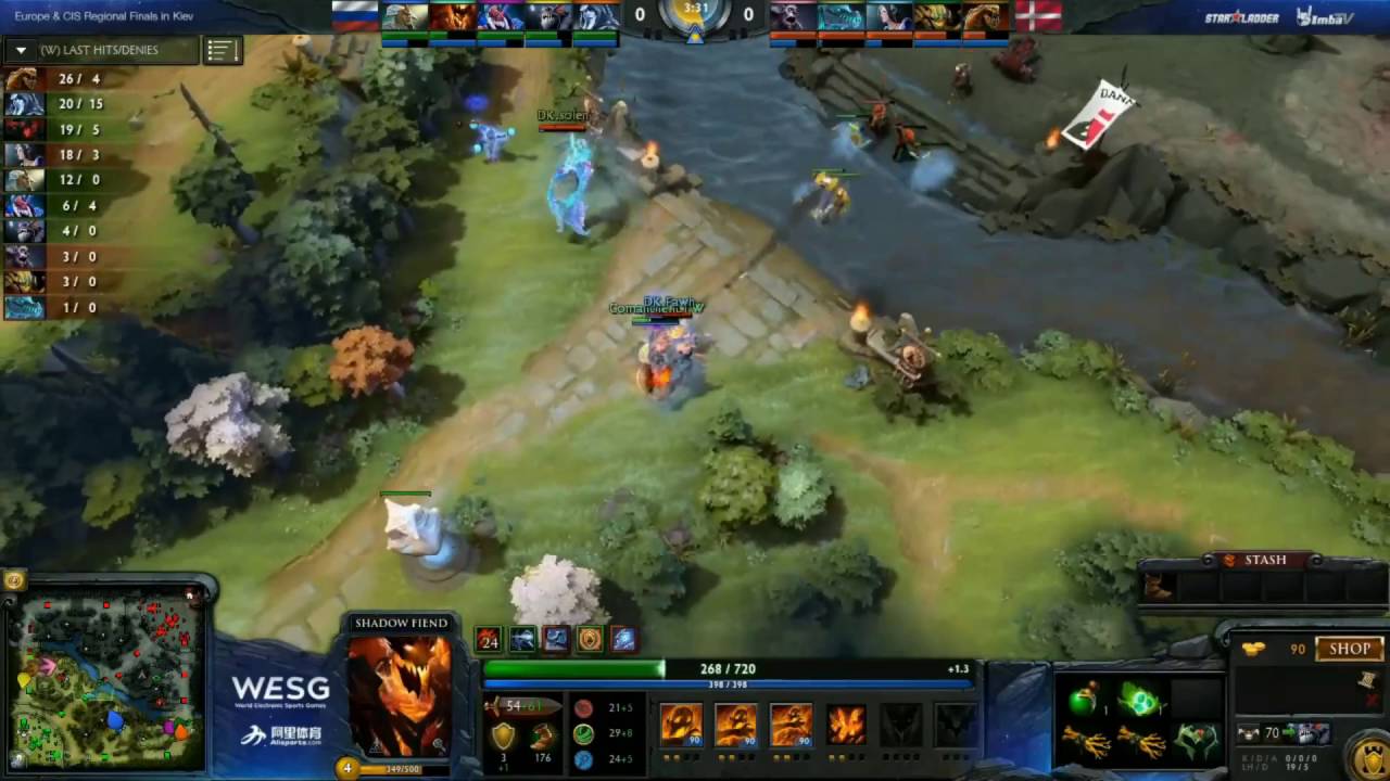 Dota2淘汰賽12進8 Comanche vs Denmark #1 3min - YouTube