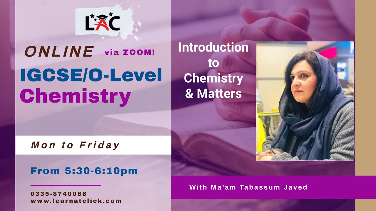 IGCSE Chemistry 0620 | Introduction Chapter 1 - The particulate nature ...