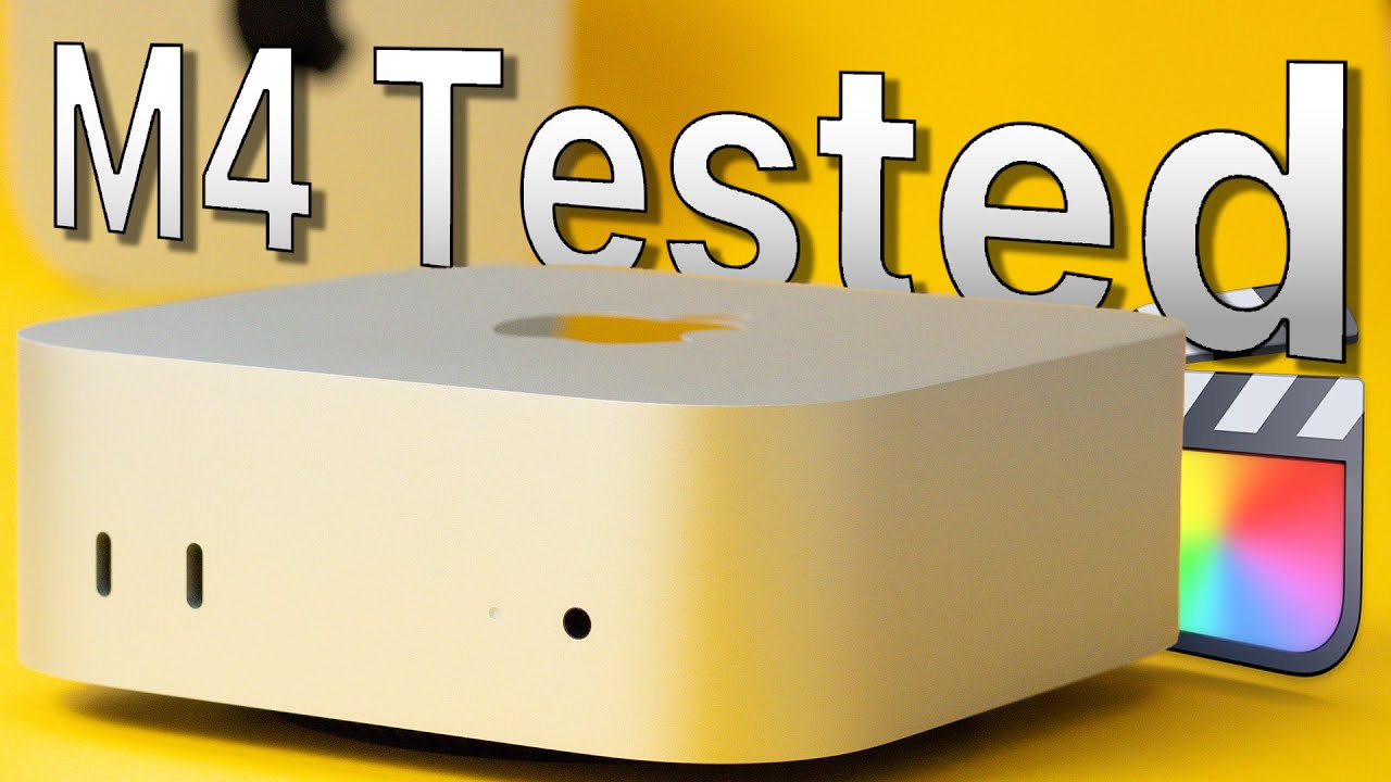 SMASHING IT! The STUNNING M4 Pro Mac mini Stress Test 💥 - YouTube