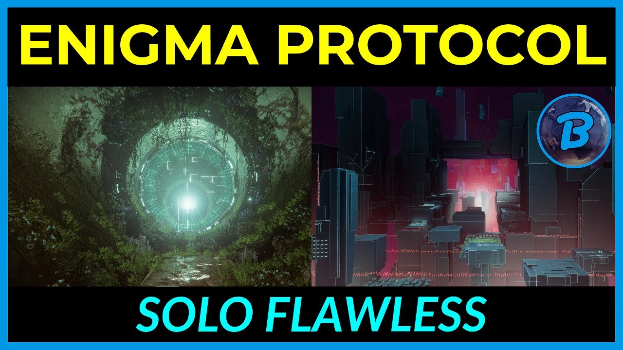 Enigma Protocol - Solo Flawless (Hunter) - YouTube