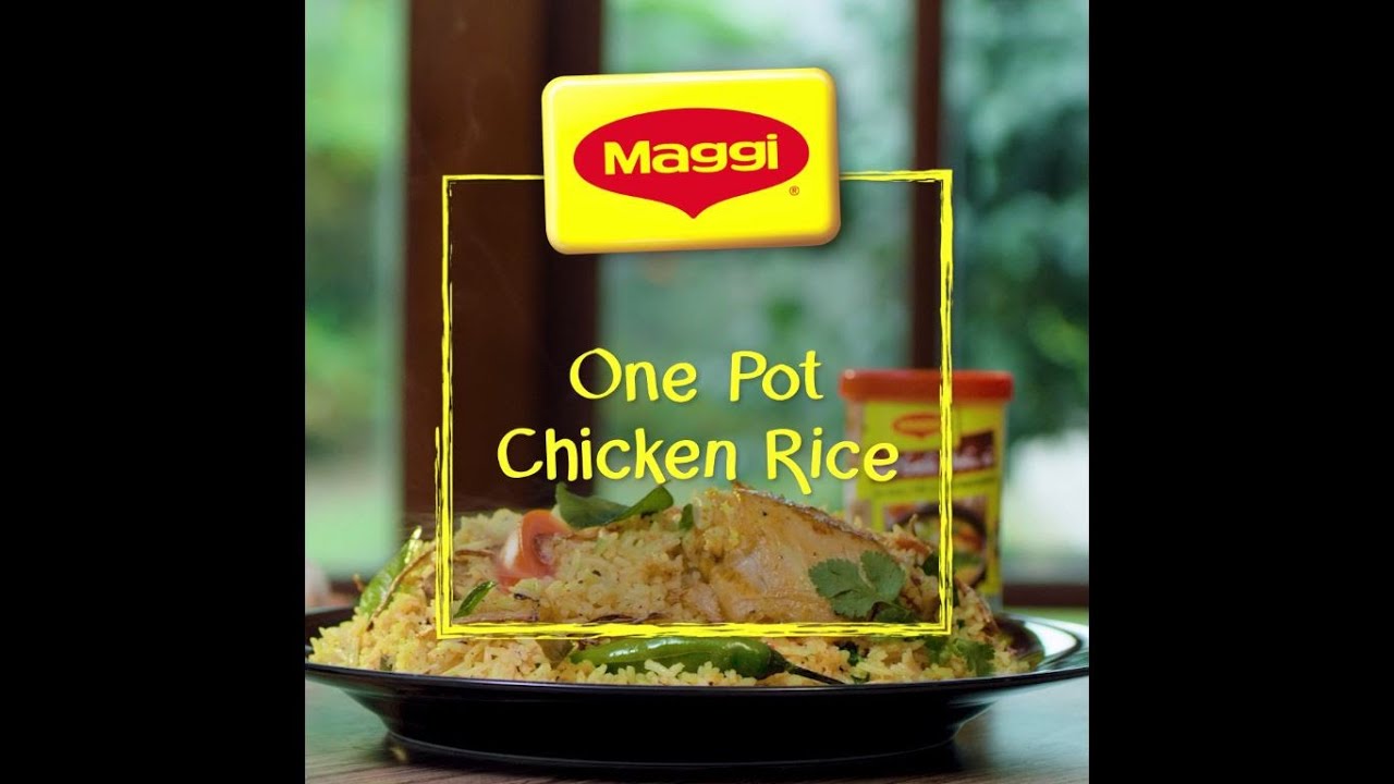 MAGGI One Pot Chicken Rice - 30 Days 30 Rice - YouTube