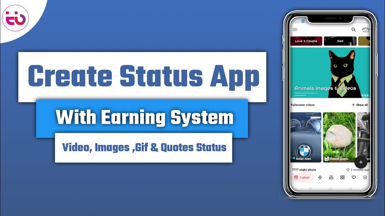 How To Create Status App With Reword Point Android Studio Video Image Gif Quotes Status How To Create Status App With Reword Point Android Studio Video Image Gif Quotes Status