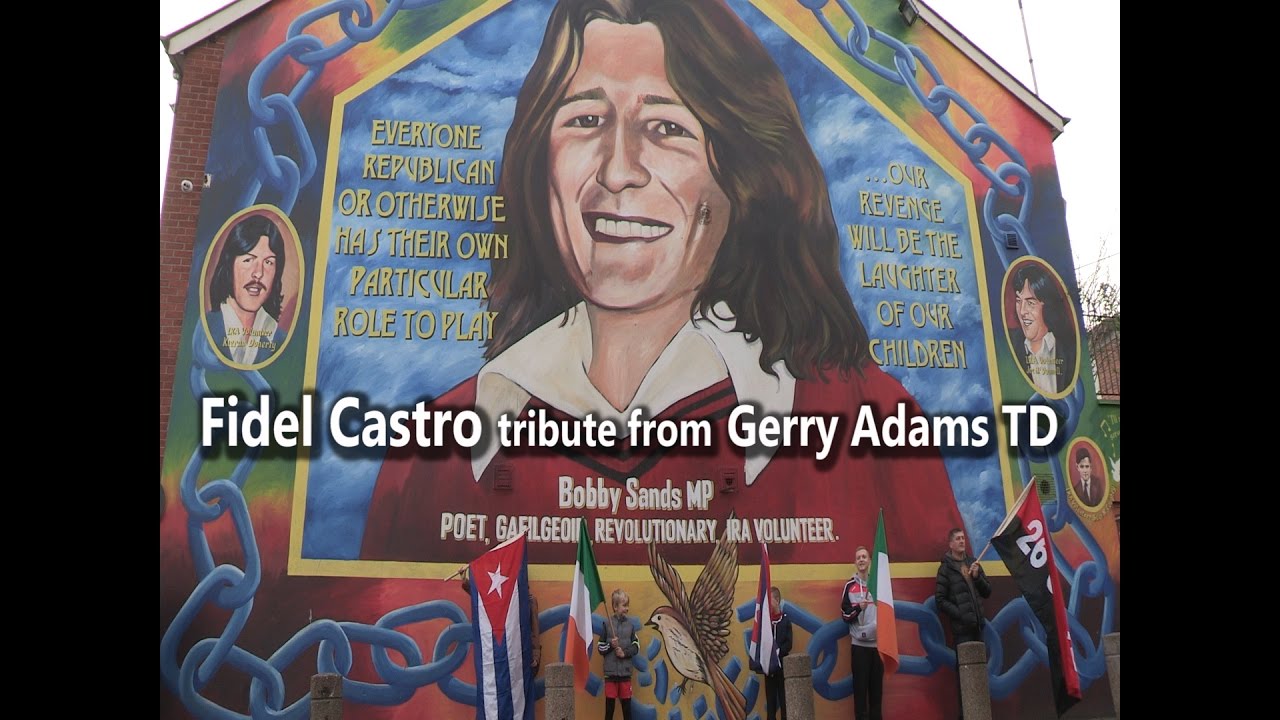 Fidel Castro tribute from Gerry Adams TD - YouTube