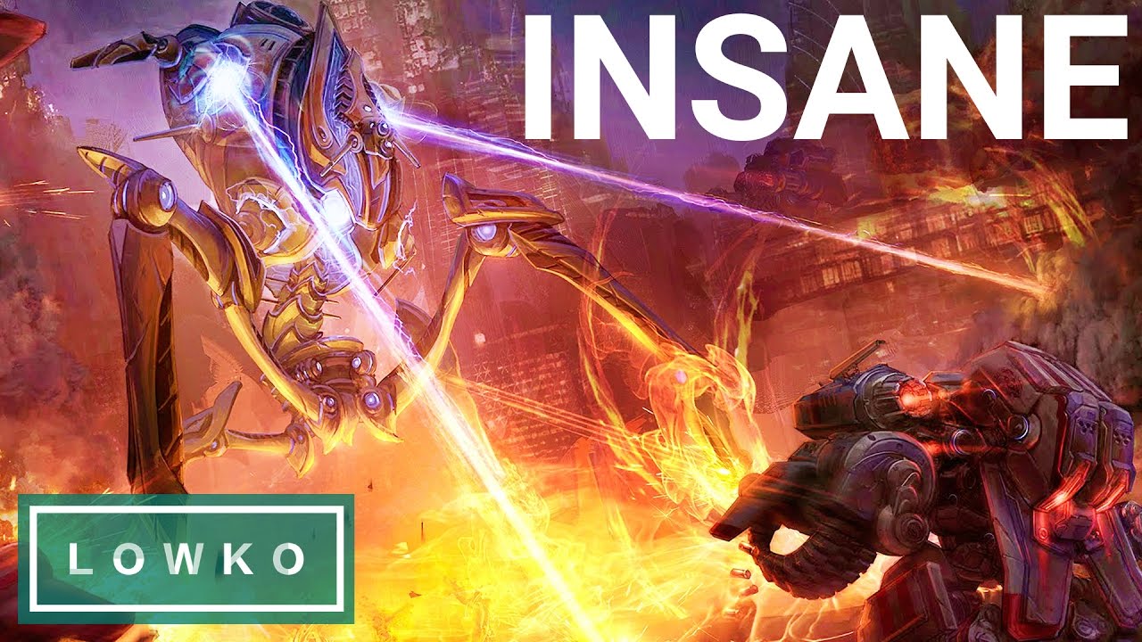 StarCraft 2 Cast: INSANE Base Race! - YouTube