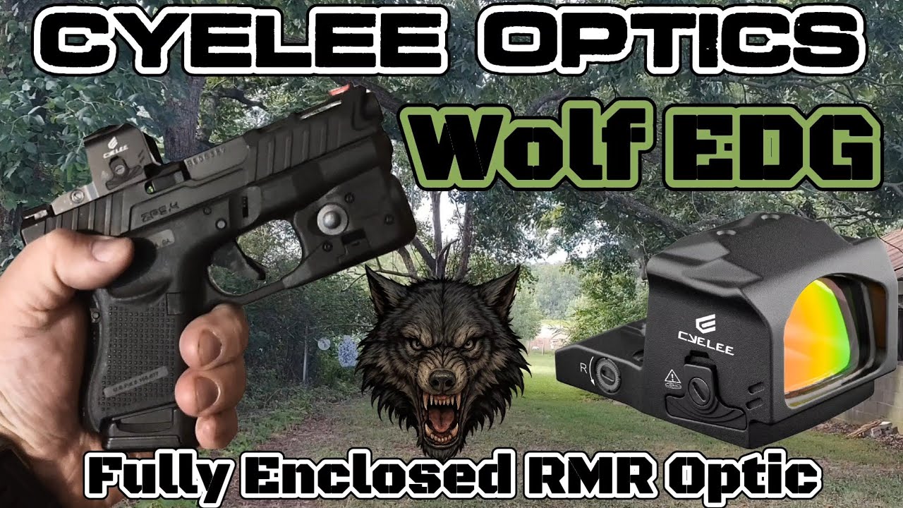 Cyelee Optics Wolf EDG: Fully Enclosed RMR Optic - YouTube