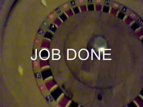 DIY Roulette Wheel - job done - YouTube