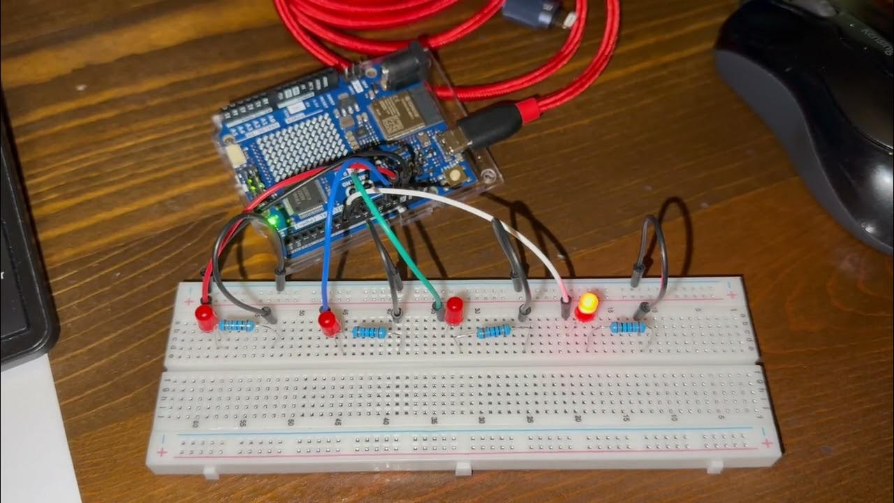 My Arduino Uno R4 Wifi LESSON 3: Blink an LED With the Arduino Solution - YouTube