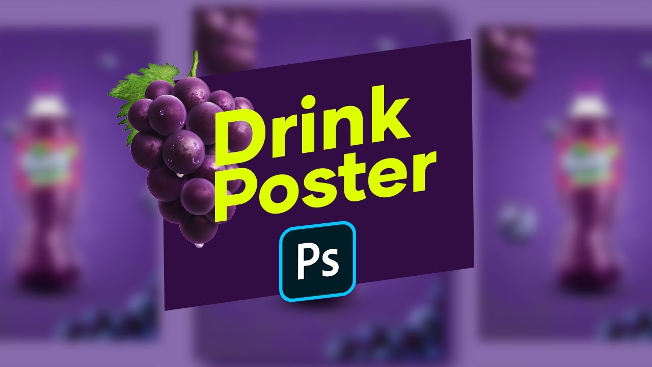 Advertising poster design in photoshop | photoshop tutorial - YouTube