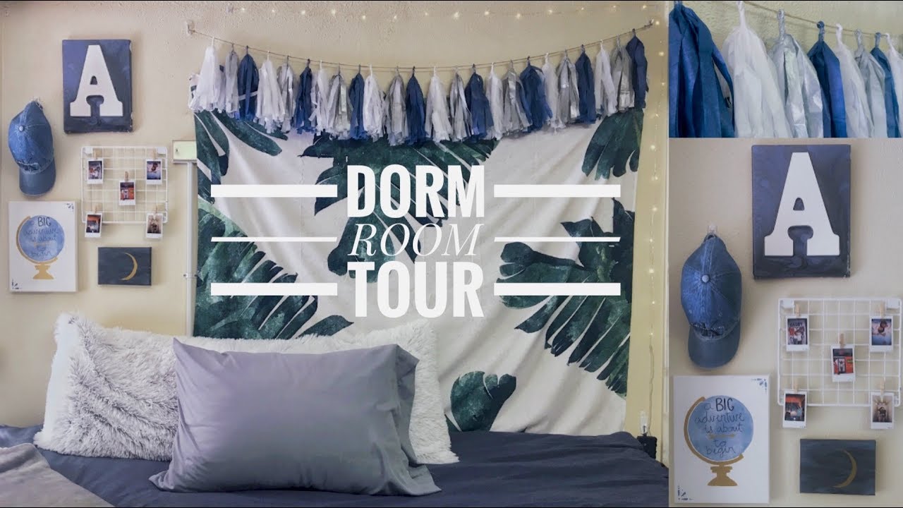 COLLEGE DORM TOUR | freshman year at OU - YouTube