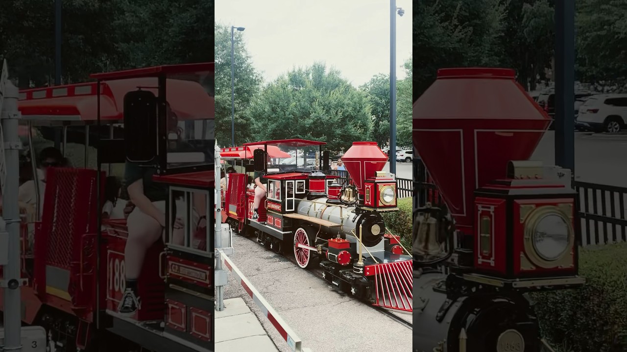 PULLEN PARK TRAIN RIDE IN RALEIGH NORTH CAROLINA #shorts - YouTube