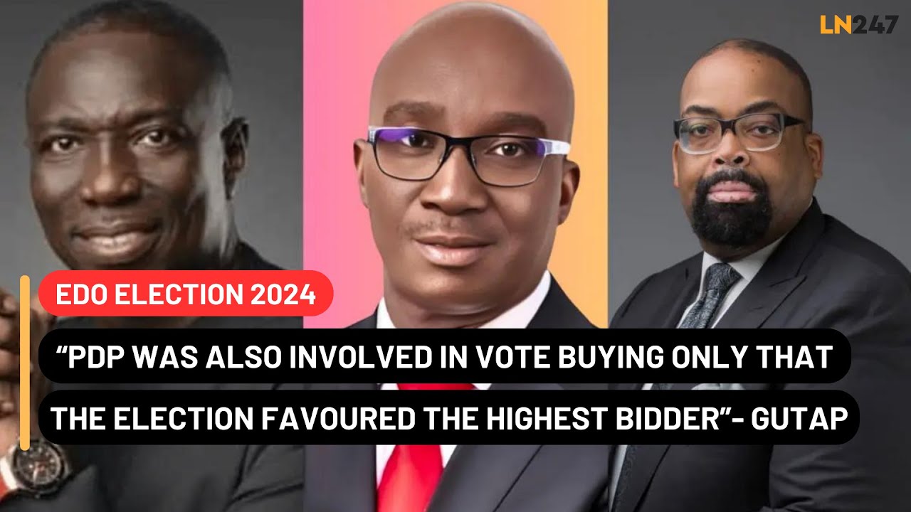 "PDP Was Also Involved In Vote Buying Only That The Election Favoured ...