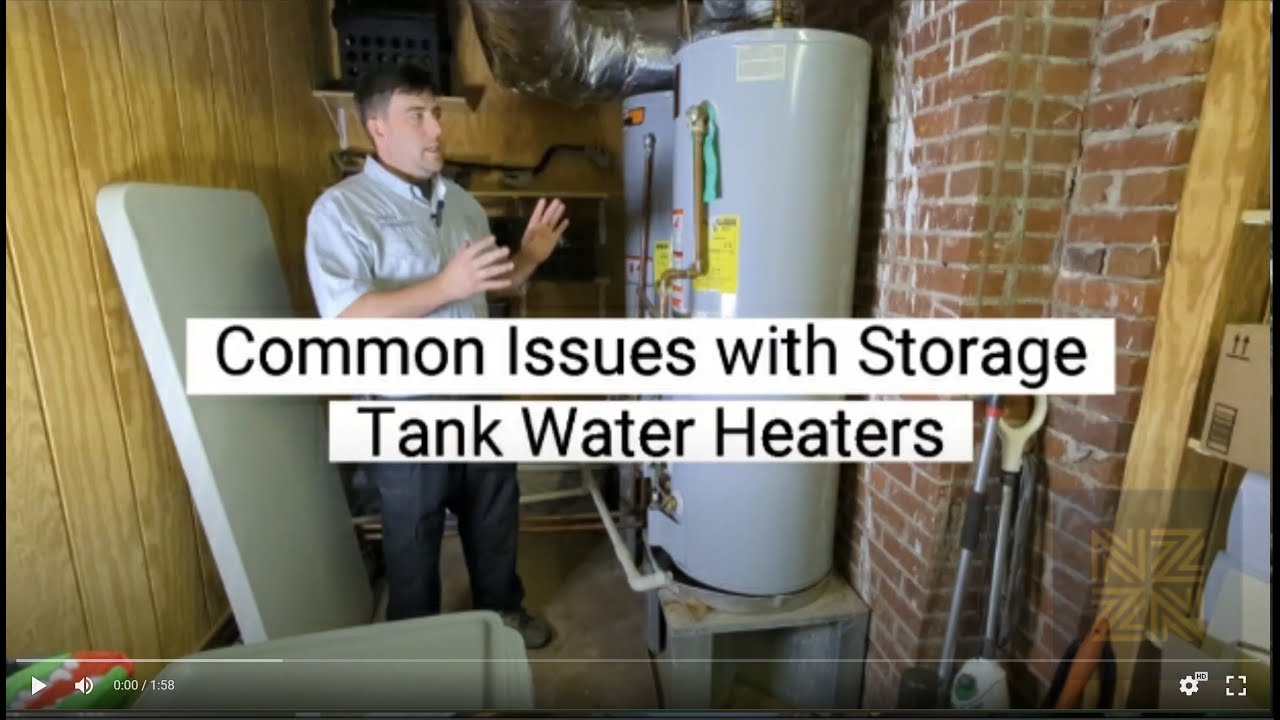Common Issues with Storage Tank Water Heaters - YouTube