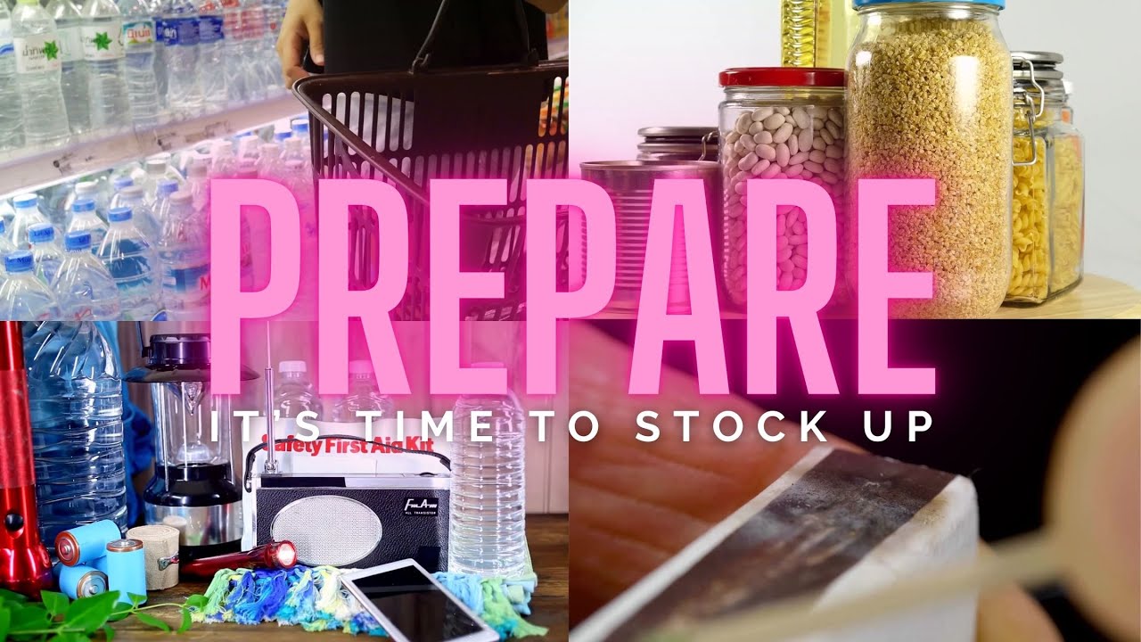 BE PREPARED! It's time to stock up! | 💧#drinkingwater 🥫#foodstorage 📦# ...