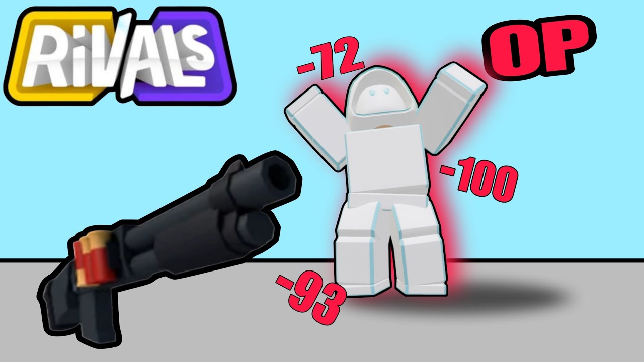 ShotGun Deals Insane damage | Roblox Rivals | Shotgun is op - YouTube