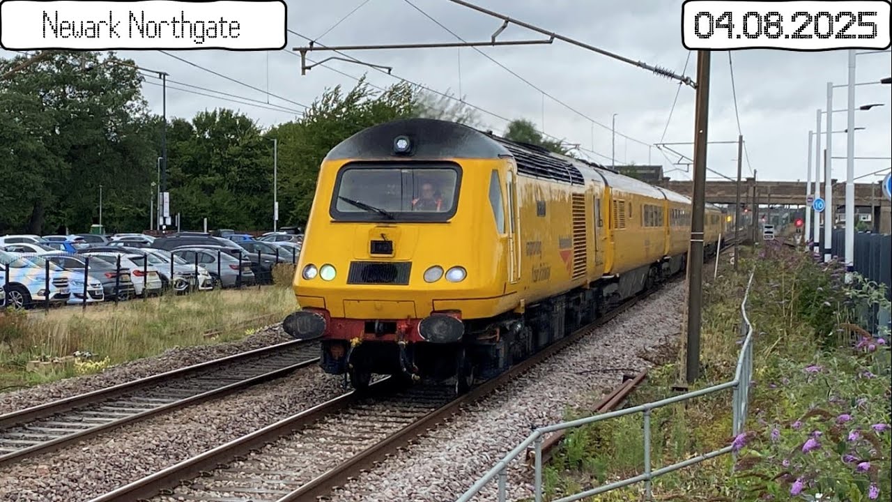 *Network Rail NMT* Trains at Newark Northgate - 04.08.2025 - YouTube