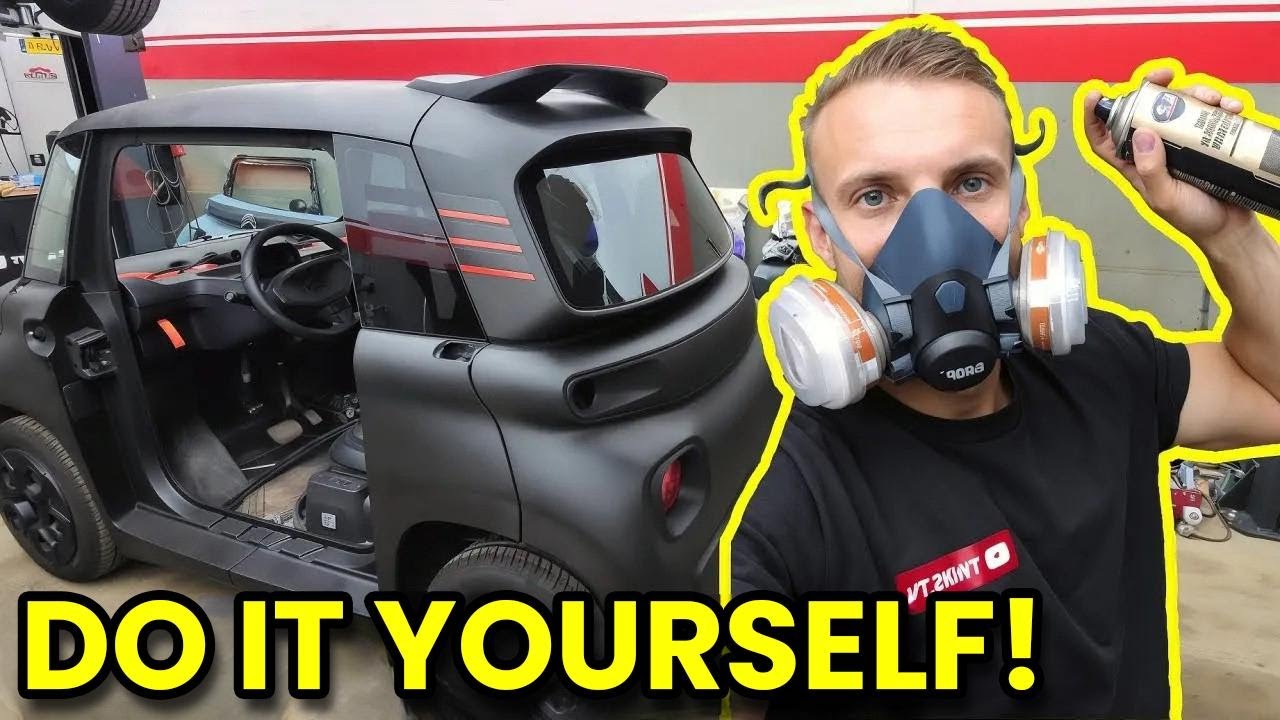 New Color for Our Custom Citroën Ami | Repair Episode 3 - YouTube