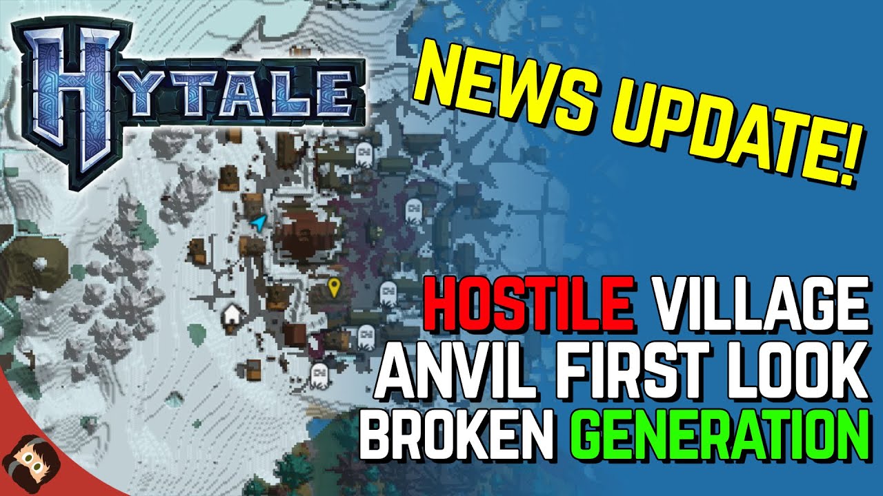 ANVIL REVEALED! Crazy Outlander Village & MORE | Hytale News Roundup ...
