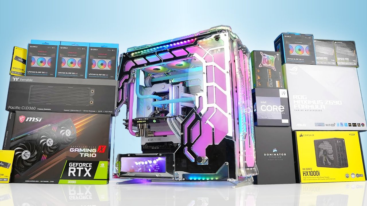 Singularity Spectre 3 | RTX 3090 | i9 13900KS | Custom Water Cooled ...