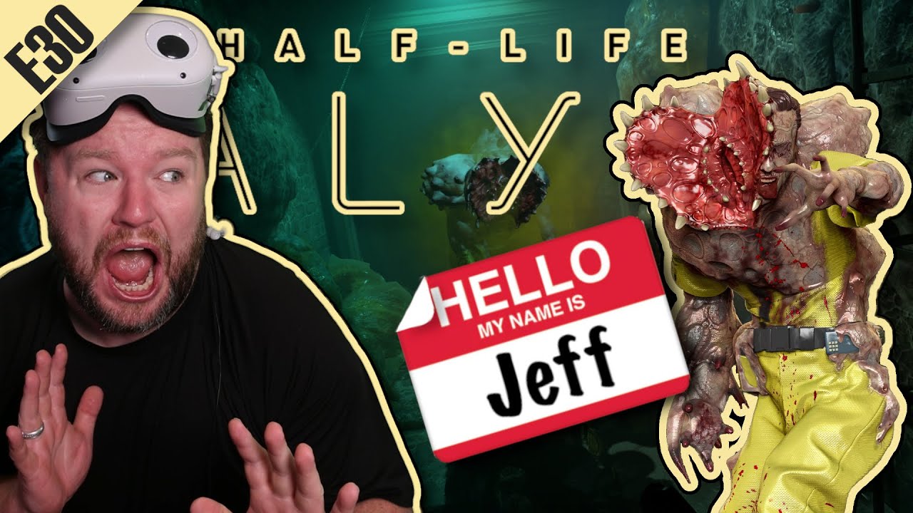 Jeff is a NIGHTMARE! This is how I defeat him - Half-Life Alyx E30 | # ...