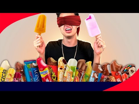 DESAFIO DO PICOLÉ MISTERIOSO, ACERTE O SABOR SEM OLHAR!