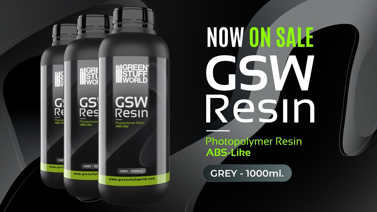 3D Resin ABS Like - Grey Color - YouTube