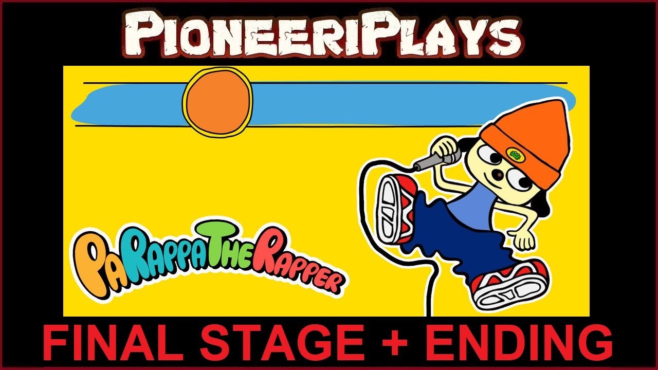 PaRappa the Rapper (PS1) - Final Stage + Ending - YouTube