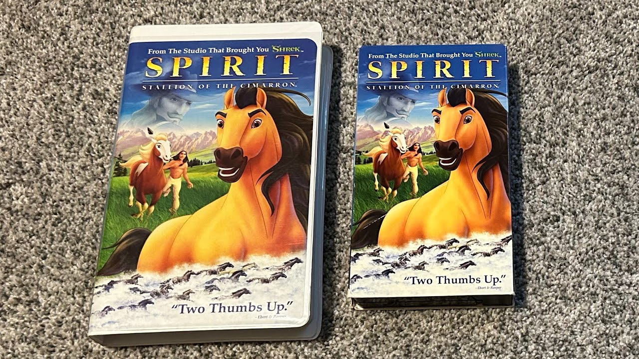 Spirit Stallion of The Cimarron (2002) VHS Overview: 2025 Edition - YouTube