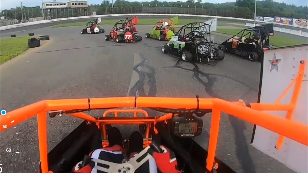 Wild Thing Karts Sr Outlaw Heat Race 6/24/19 - YouTube