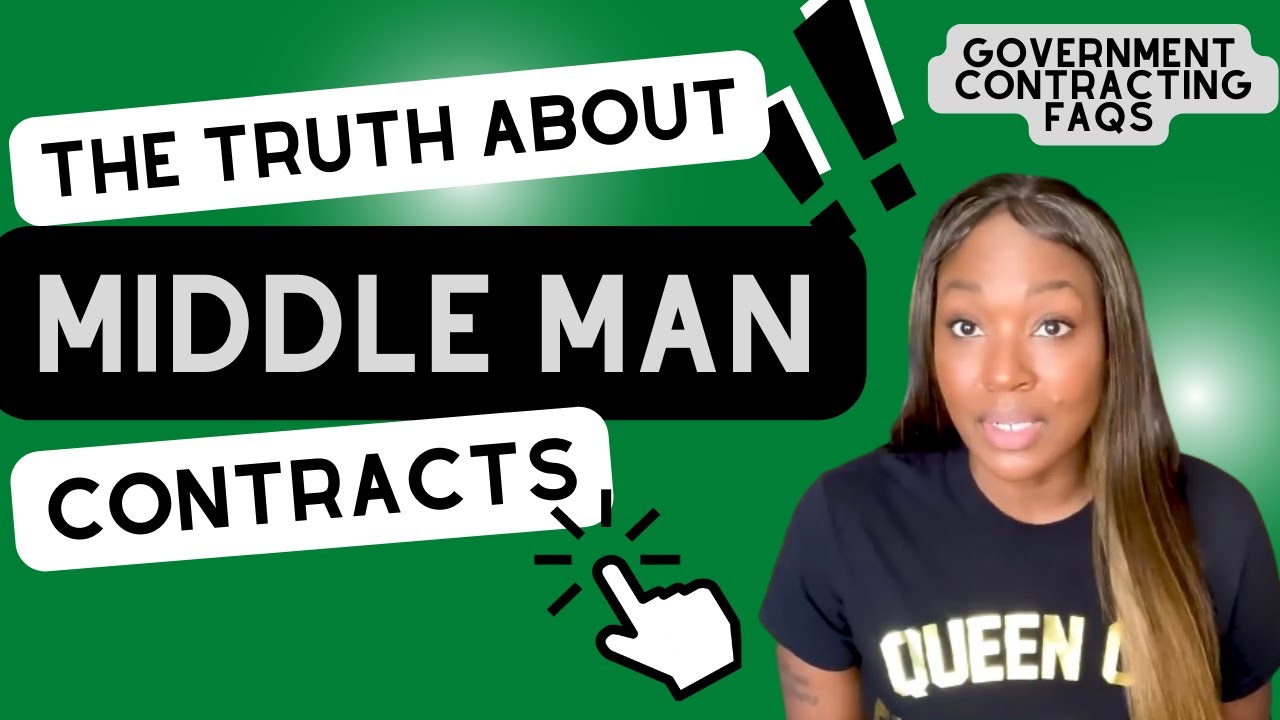 The Truth About Middleman Contracts | GovCon FAQs - YouTube