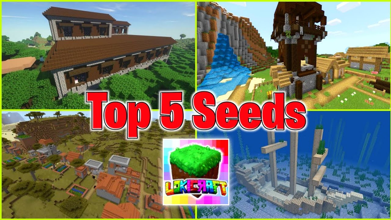 TOP 5 BEST SEEDS IN LOKICRAFT || YOU MUST NEED THIS SEEDS || LOKICRAFT ...