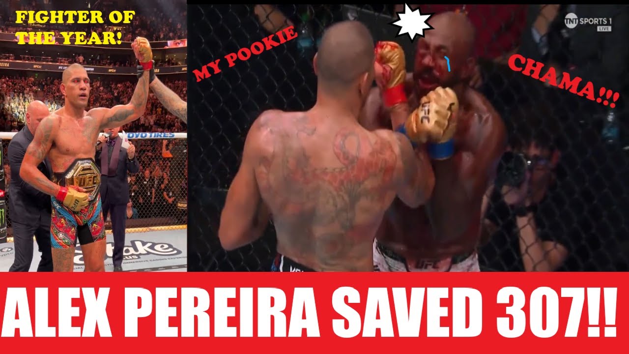 Alex Pereira BROKE Khalil Rountree And SAVED UFC 307 Card (CARD ...