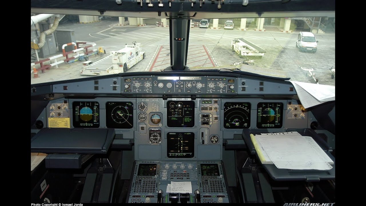 Prepar3D A321 Cockpit View Departure From Miami International - YouTube
