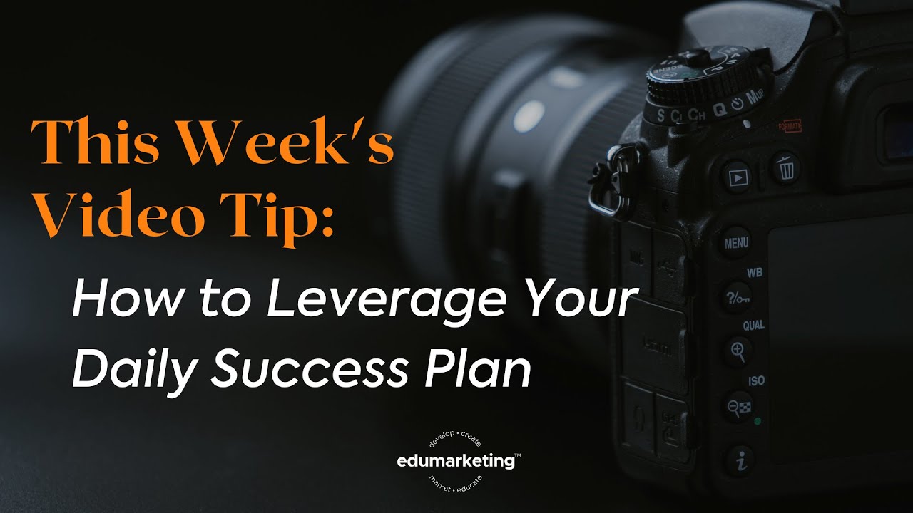 How to Leverage Your Daily Success Plan - YouTube