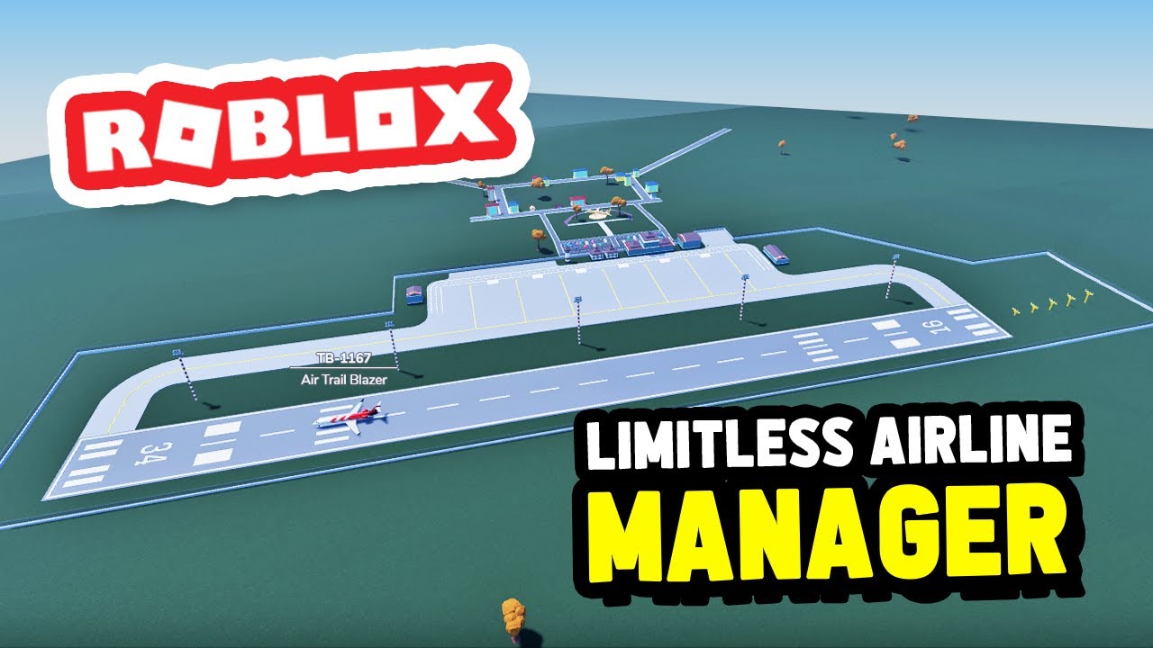 Managing My Own AIRLINE COMPANY in Roblox Limitless Airline Manager ...