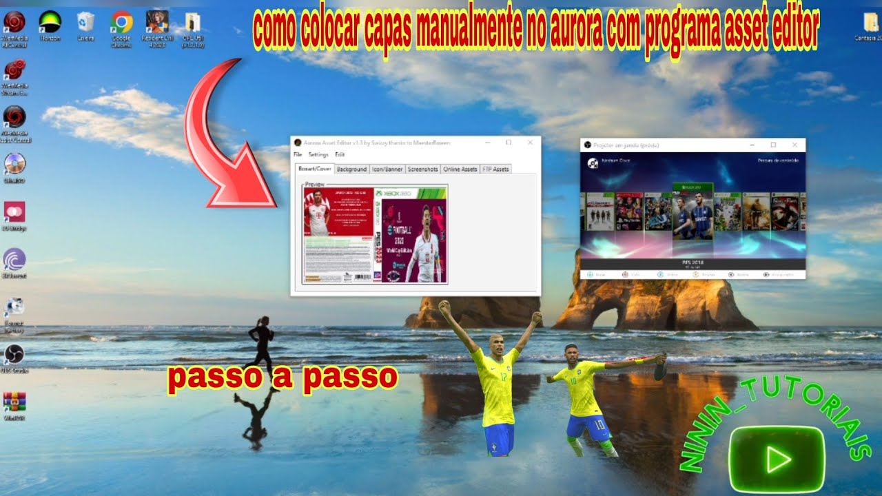 COLOCANDO CAPAS MANUALMENTE NA AURORA VIA FTP (XBOX 360) - YouTube