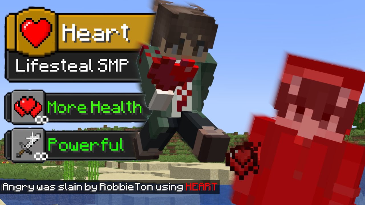 Why I Am Killing Players Using Hearts In This Lifesteal SMP... - YouTube
