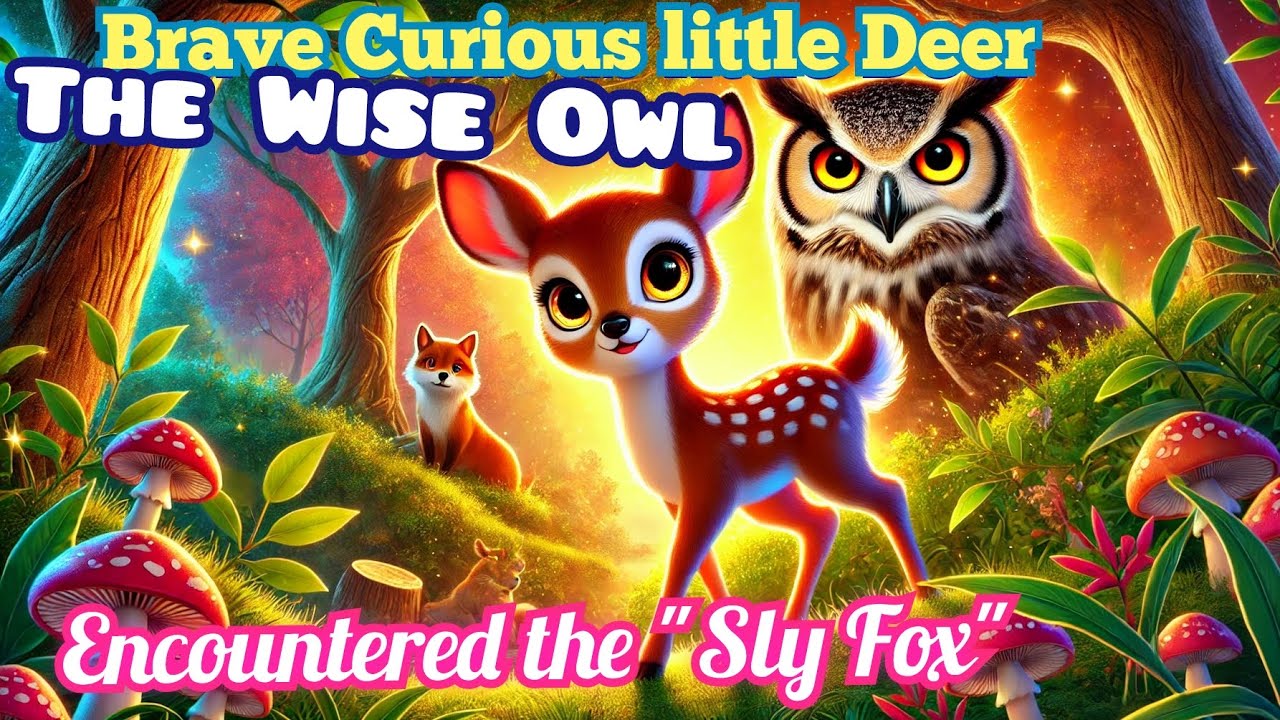 The Sly Fox’s Trap: How a Wise Owl Saved the Little Deer | #WiseOwlTales #KidsLifeLessons # ...