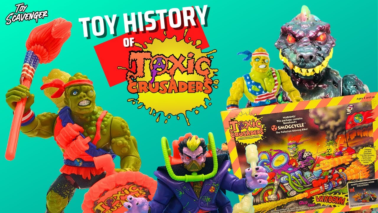 The Toy Scavenger’s Toy History of TOXIC CRUSADERS Playmates Action ...