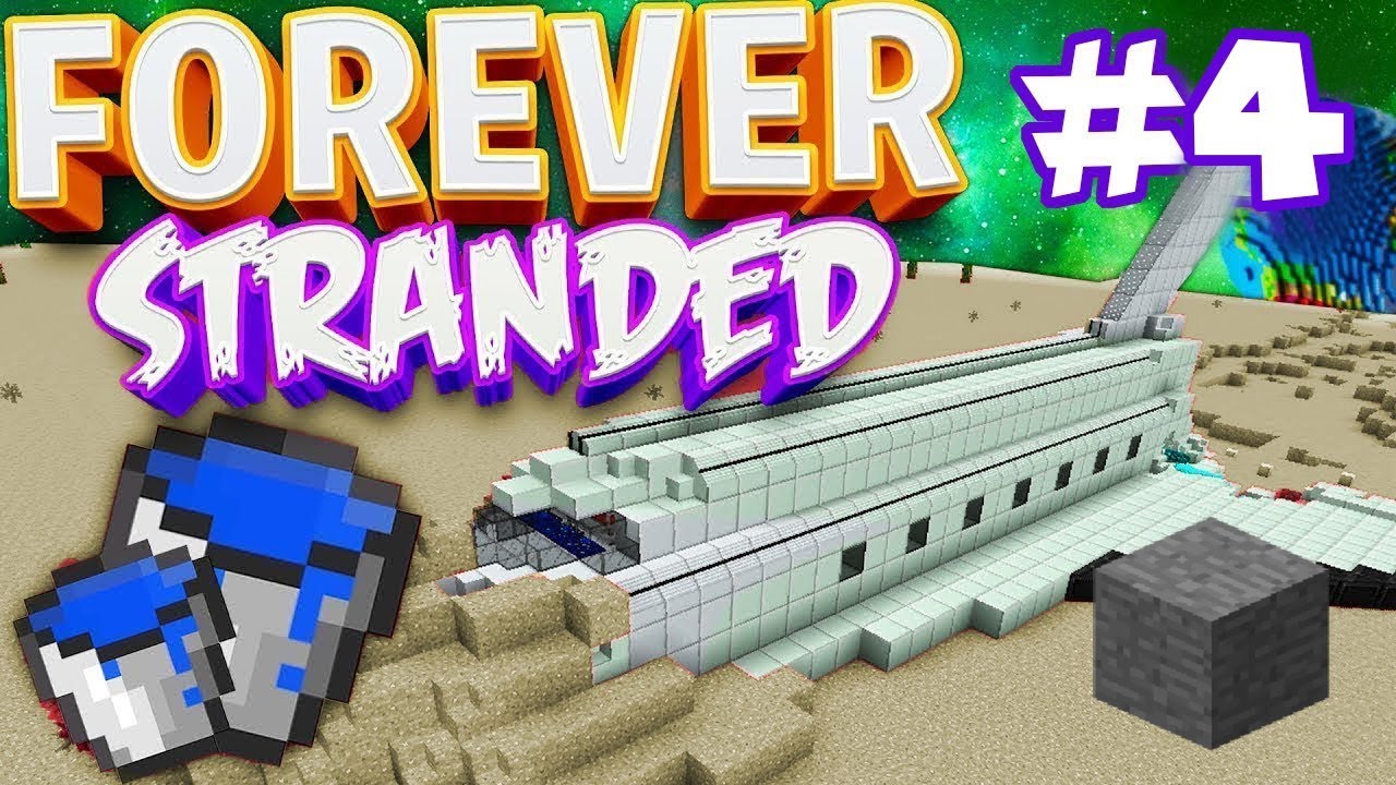 ÇÖLDE TAŞ BULMAK İMKANSIZ / Minecraft Forever Stranded #4 / Minecraft ...