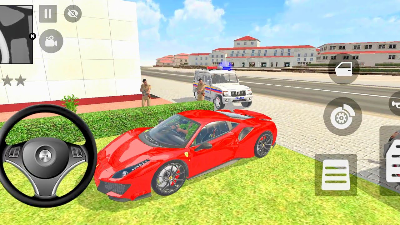 ️ Red colour car driving game video 🤩 car games for Android open world ...