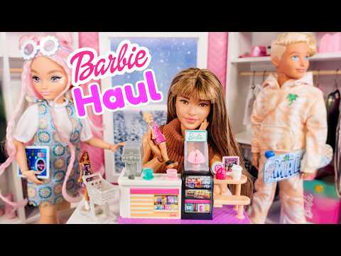 Barbie Haul: New Barbie Dream Besties Ken & Daisy | Mini BarbieLand Cafe