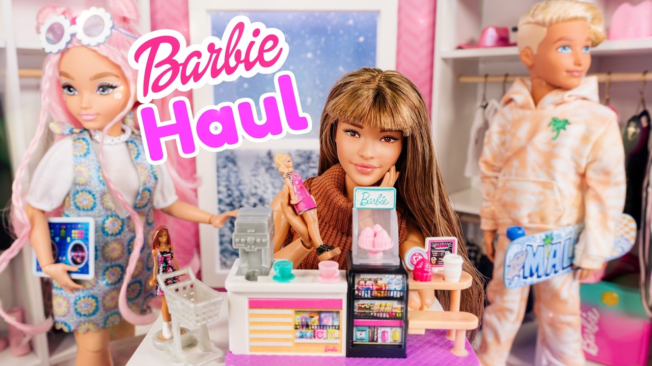 Barbie Haul: New Barbie Dream Besties Ken & Daisy | Mini BarbieLand ...