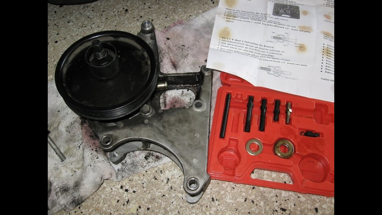 Tools pully puller how to use by froggy harbor freight corvette c5 ...