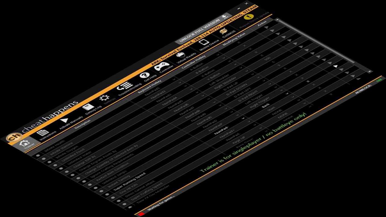 ARK: Survival Evolved - Trainer +20 v288.114+ CheatHappens Download ...